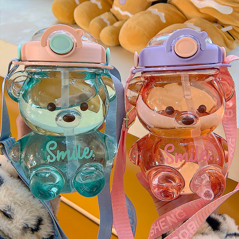 Kawaii Bear Water Bottle for Kids – YeahMommy