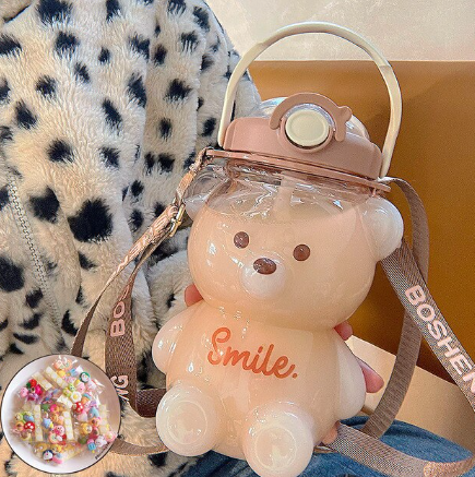 Kawaii Bear Water Bottle for Kids – YeahMommy