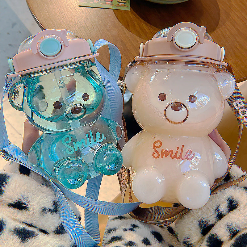 Kawaii Bear Water Bottle for Kids – YeahMommy